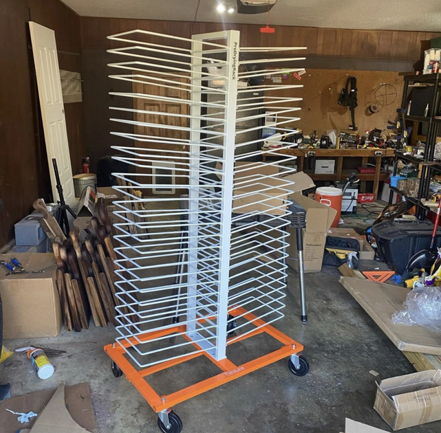 ProDryingRack™ (PDRKD) | 50 Shelf Cabinet Drying Rack by PaintLine ...